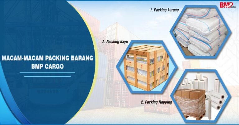 Proses packing pengiriman barang - BMP Cargo